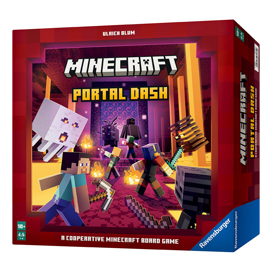 新天鵝堡桌遊｜ MINECRAFT: PORTAL DASH｜ 當個創世神：衝出地獄門